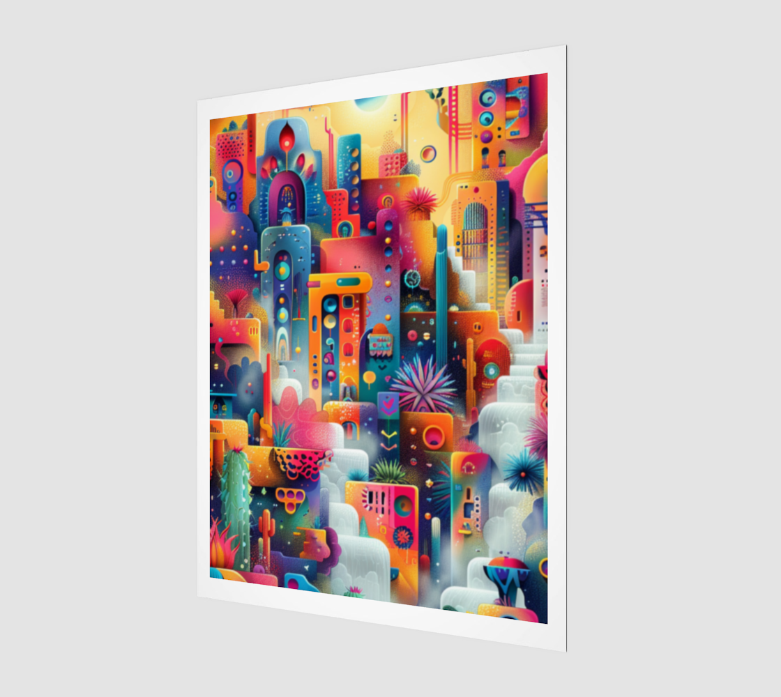 BLOCKS PRINT | ACIDMATH AI – ACIDMATH STORE