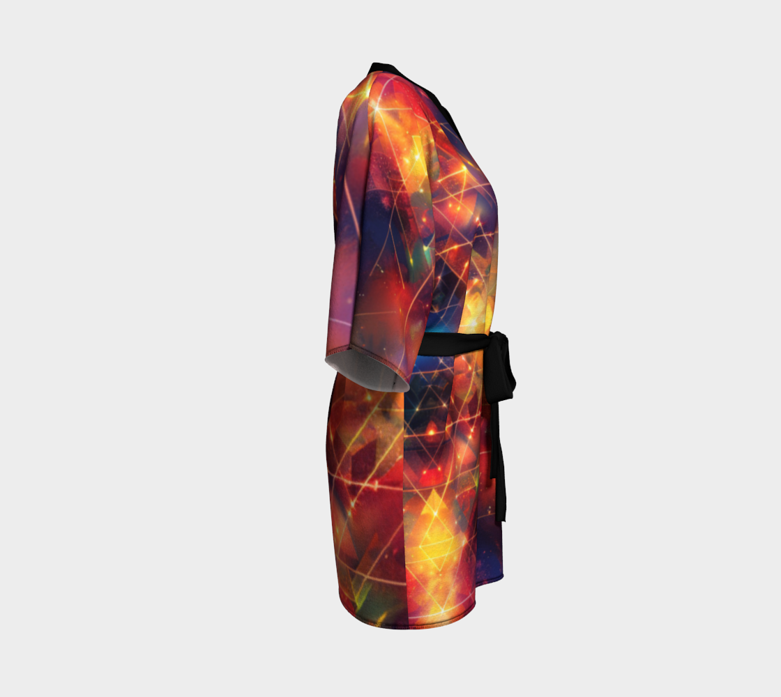 TETRA KIMONO ROBE | ACIDMATH AI – ACIDMATH STORE