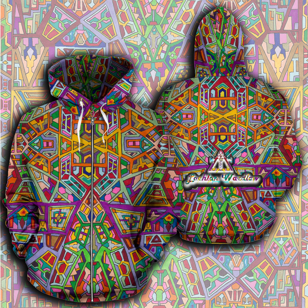 POLYGON HOODIE | LACHLAN WARDLAW – ACIDMATH STORE