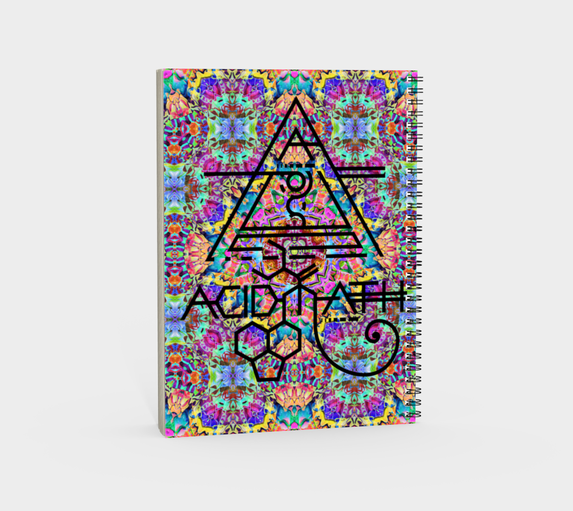 Acidmath Kaleidos I | Spiral Notebook | Makroverset – ACIDMATH STORE