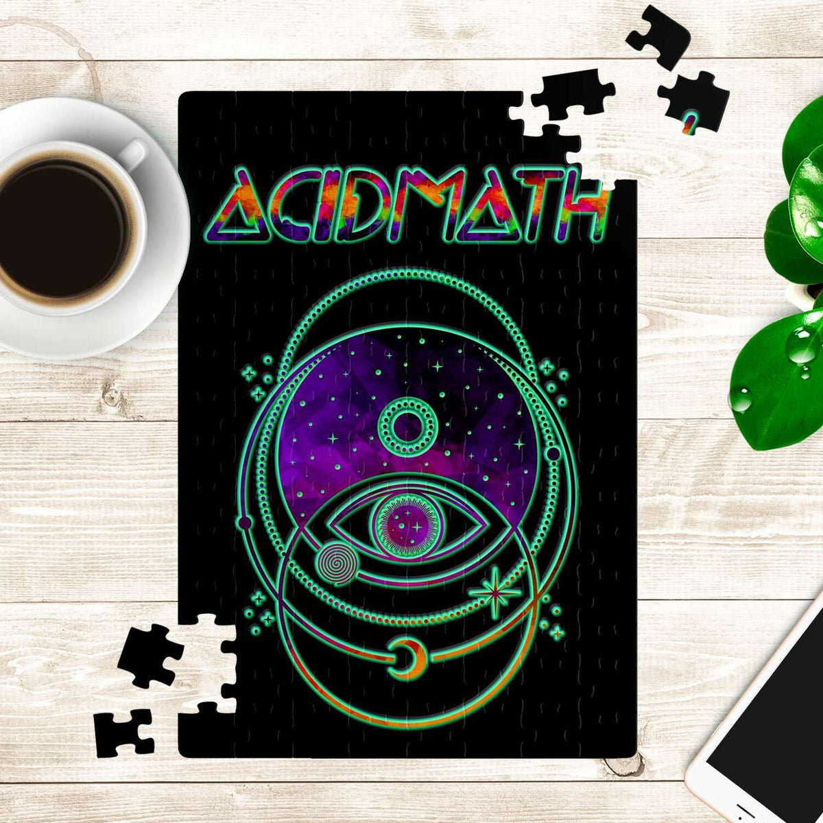 ACIDMATH OCCULT EYE | JIGSAW PUZZLE | IMRAN – ACIDMATH STORE