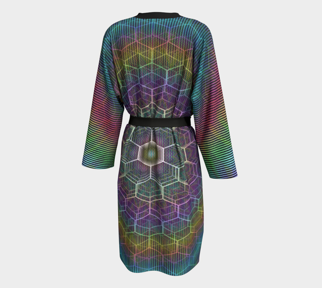 Peignoir Kimono – Tagged "Hubert Solczynski_Psyoptical"– ACIDMATH STORE