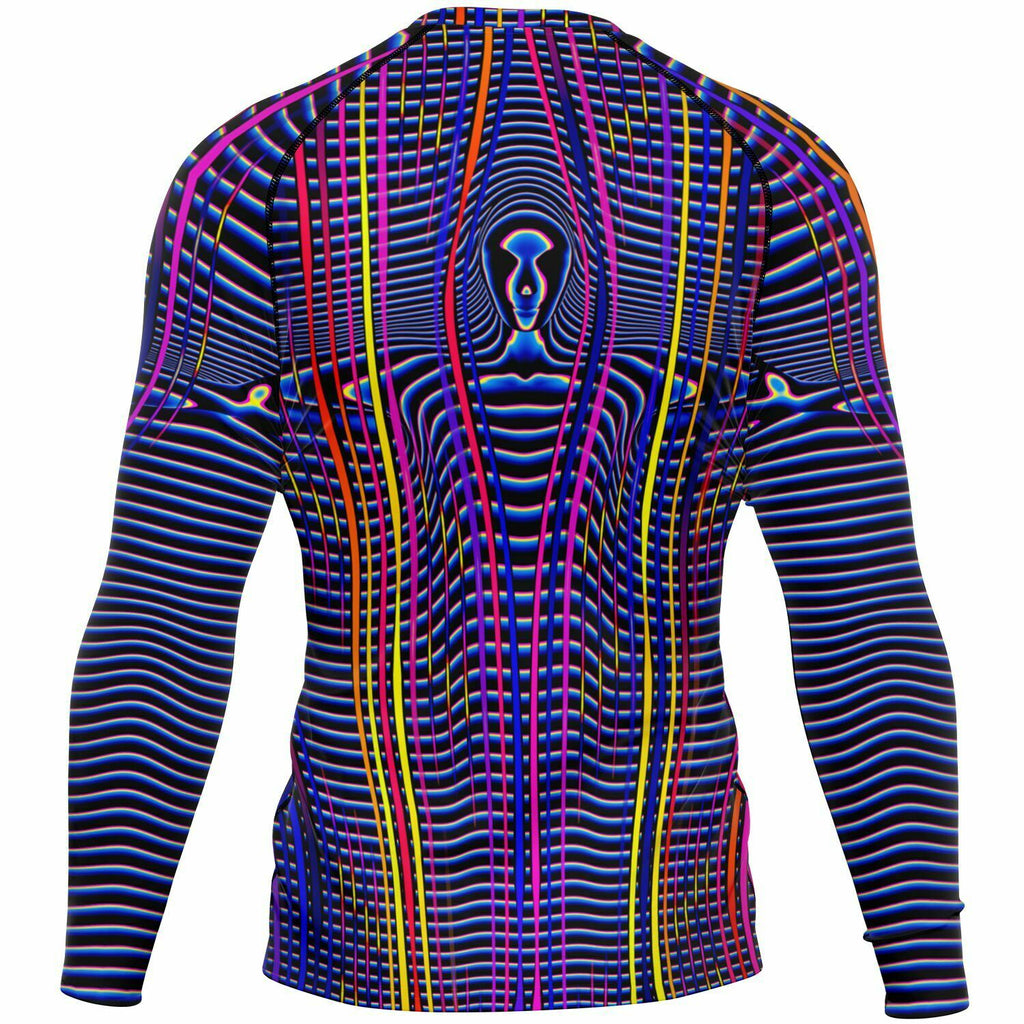 FLOATING Men's Rashguard - TAS – ACIDMATH COLLECTIVE