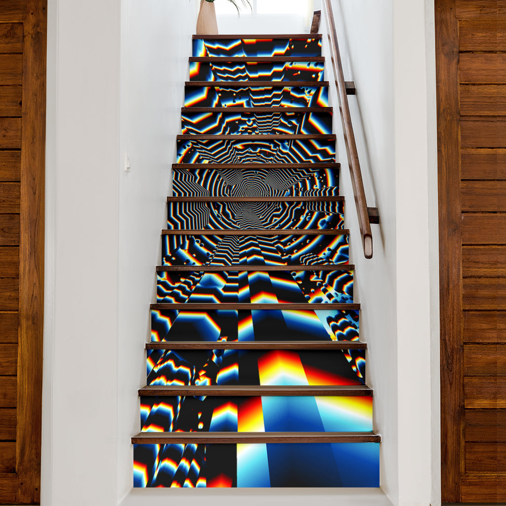 SUNLIGHT STAIR STICKERS | ROBERT HRUSKA – ACIDMATH COLLECTIVE