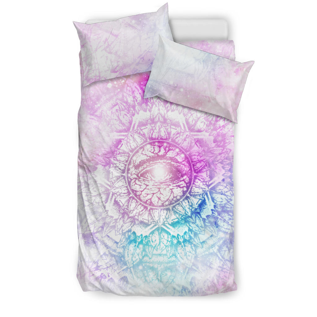 Illuminati Eye Mandala | Bedding Set | Mandalazed – ACIDMATH STORE